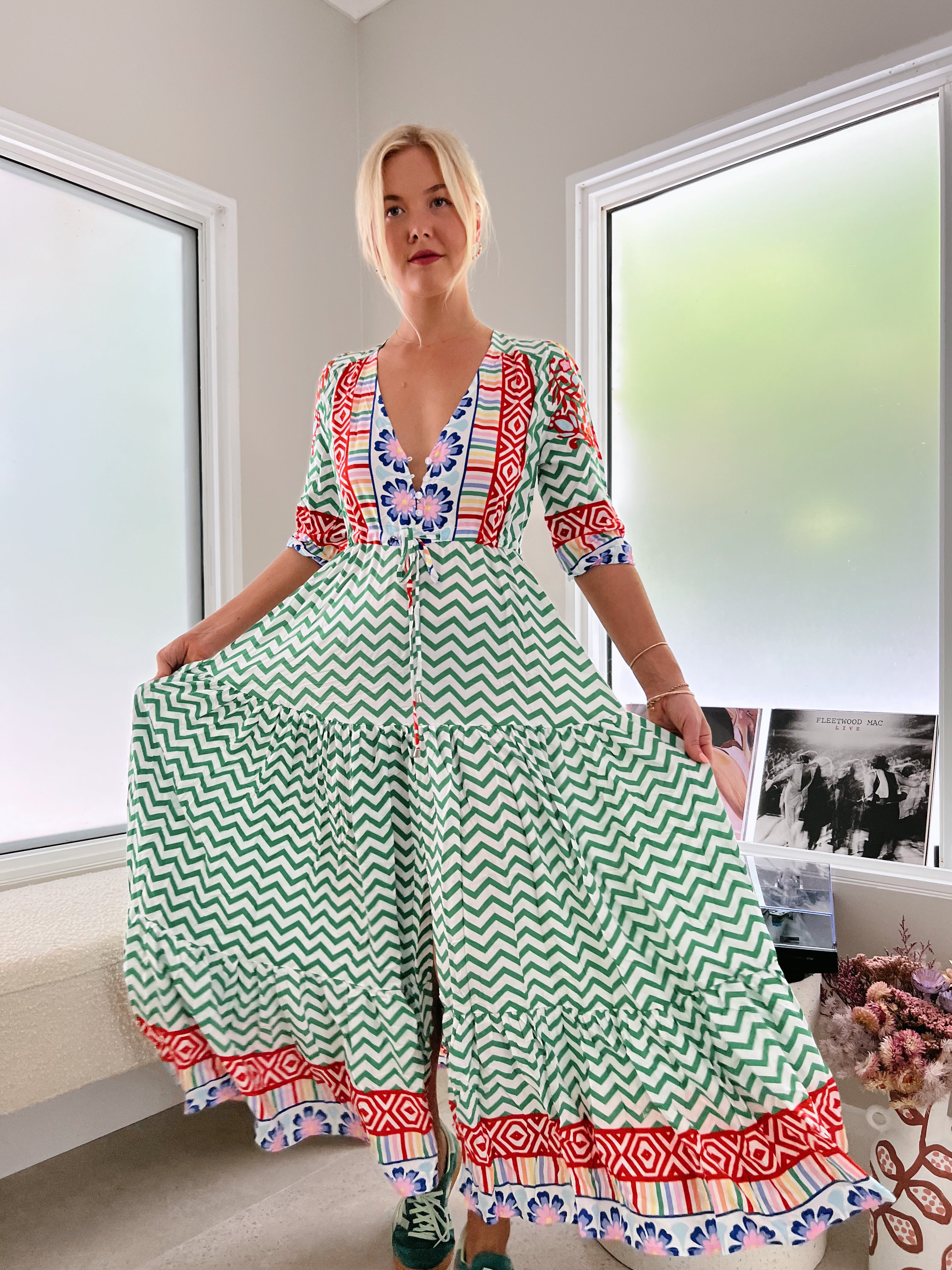 Ziggy Za Print Tessa Maxi – Lilac and Mila