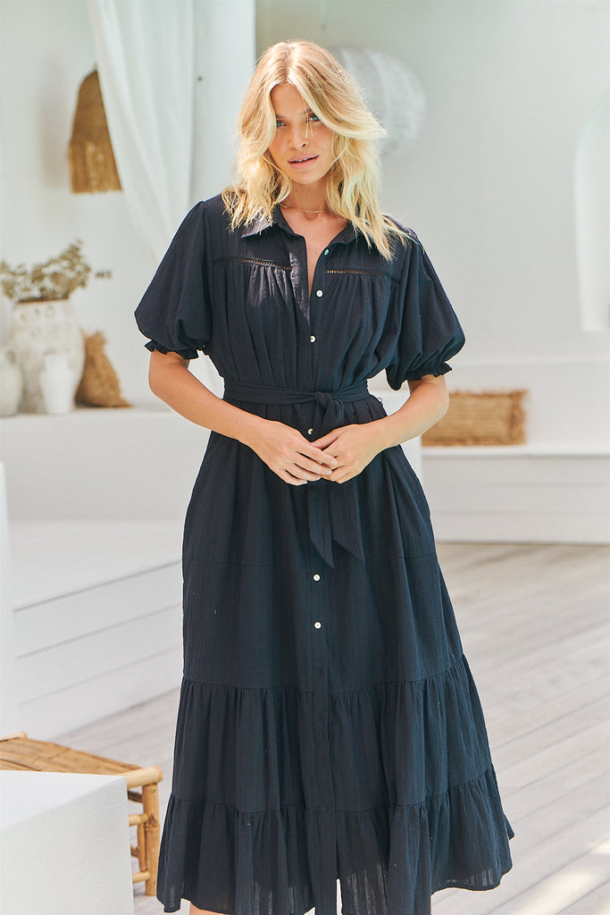 Jaase Black Allie Maxi - Lilac and Mila