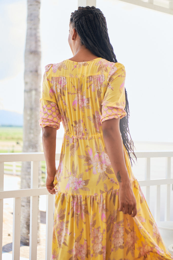 Sol Print Tessa Maxi - Lilac and Mila