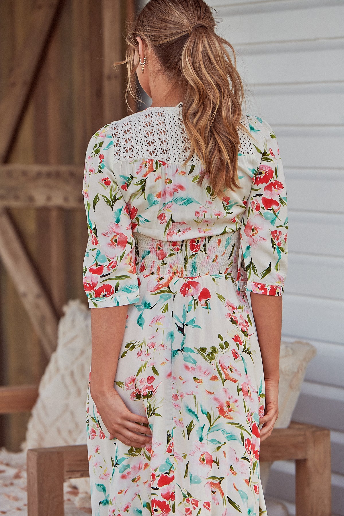 Jaase Solana Print Indiana Maxi – Lilac and Mila